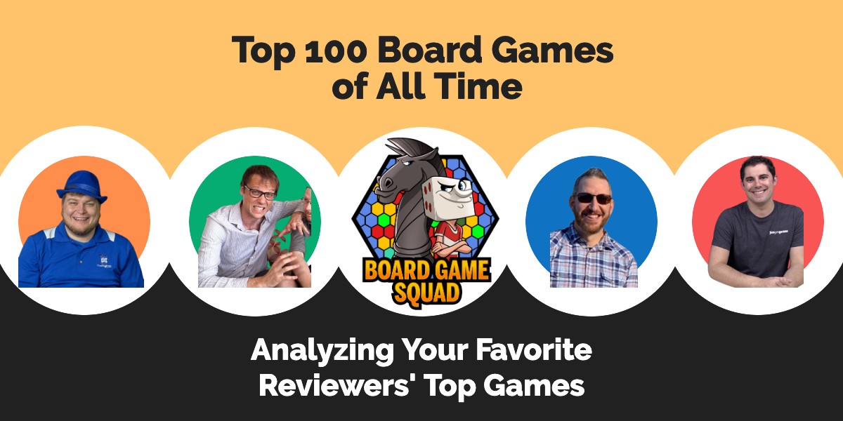 The Best 100 Board Games According to 20 Top Reviewers [2019 Edition]