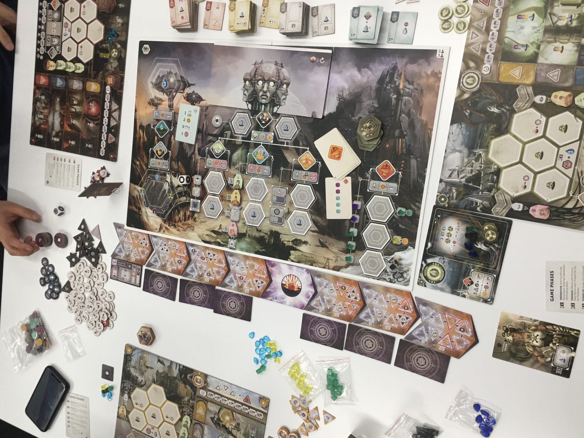 Anachrony Review: Worker Placement with a Time Travel Twist - Board ...