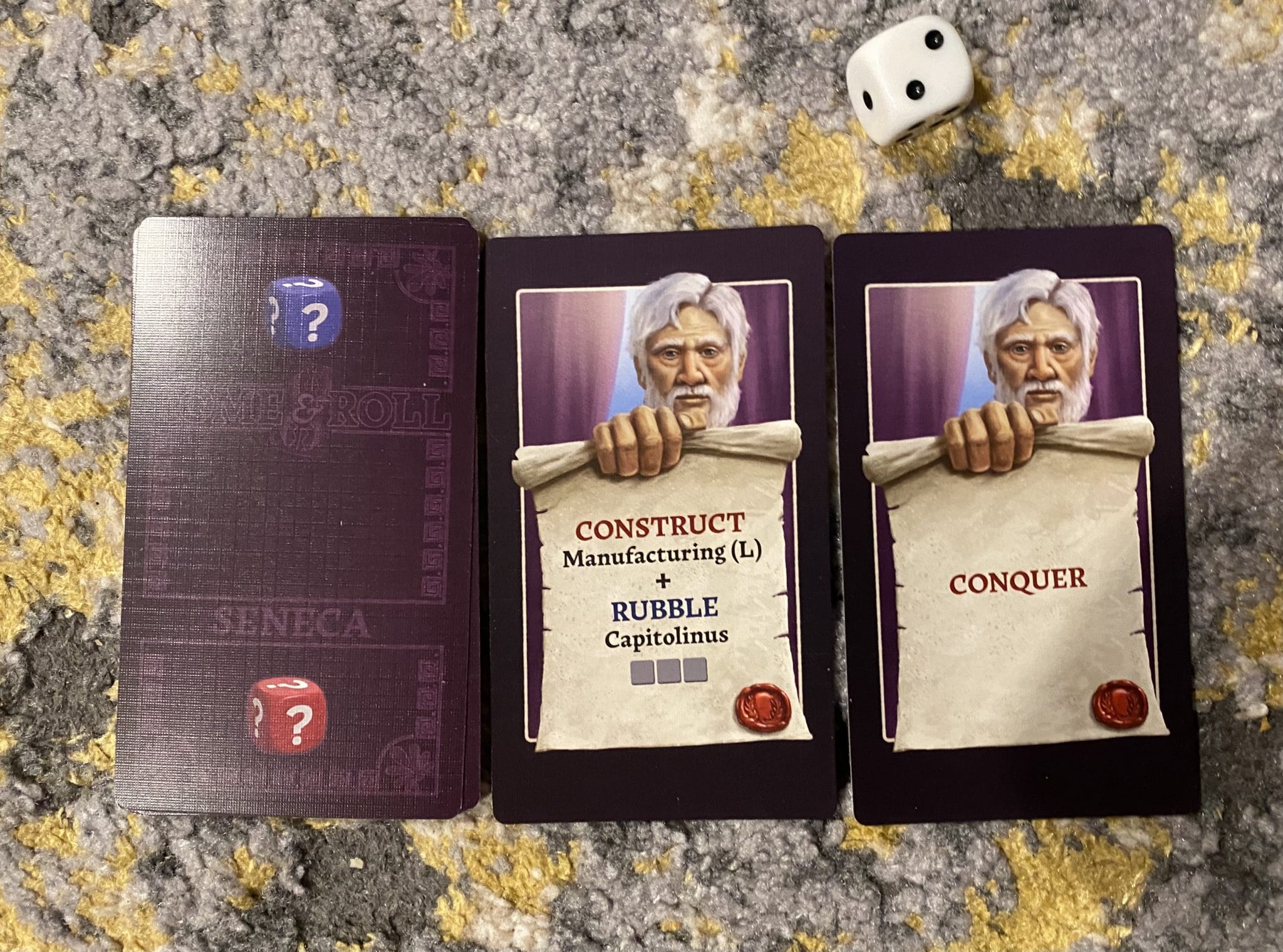 Rome & Roll: A Solo Game Review - What is a Heavy Roll & Write? - Board ...